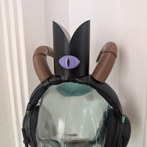 Goat Version - Cult of the Lamb Inspired Headphones Purple Crown and ...