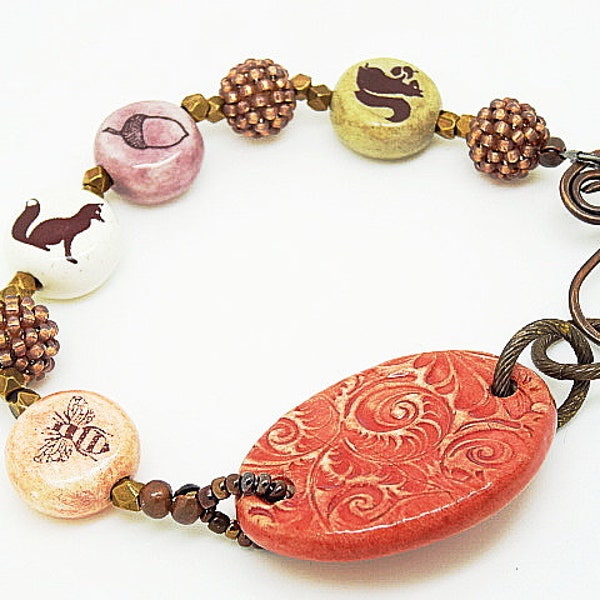 Ceramic Bracelet - Etsy