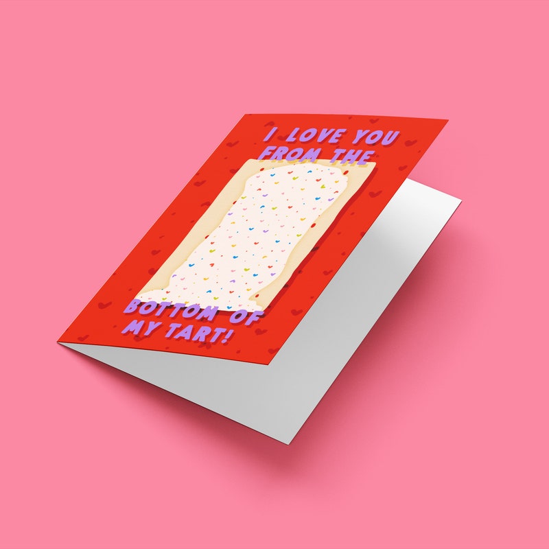 Pop Tart Valentine - Etsy