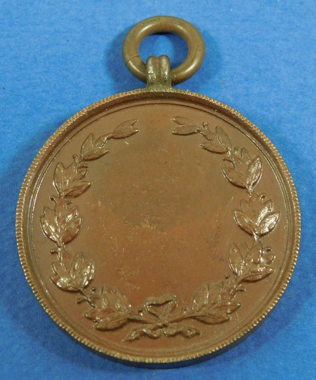 Genuine Antique Edwardian Period Bronze Prize Award Pocket Watch Chain ...