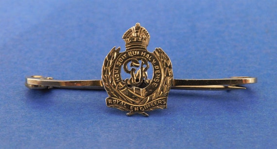 Vintage WW1 Solid 9ct Gold Military Sweetheart Badge Brooch - Etsy
