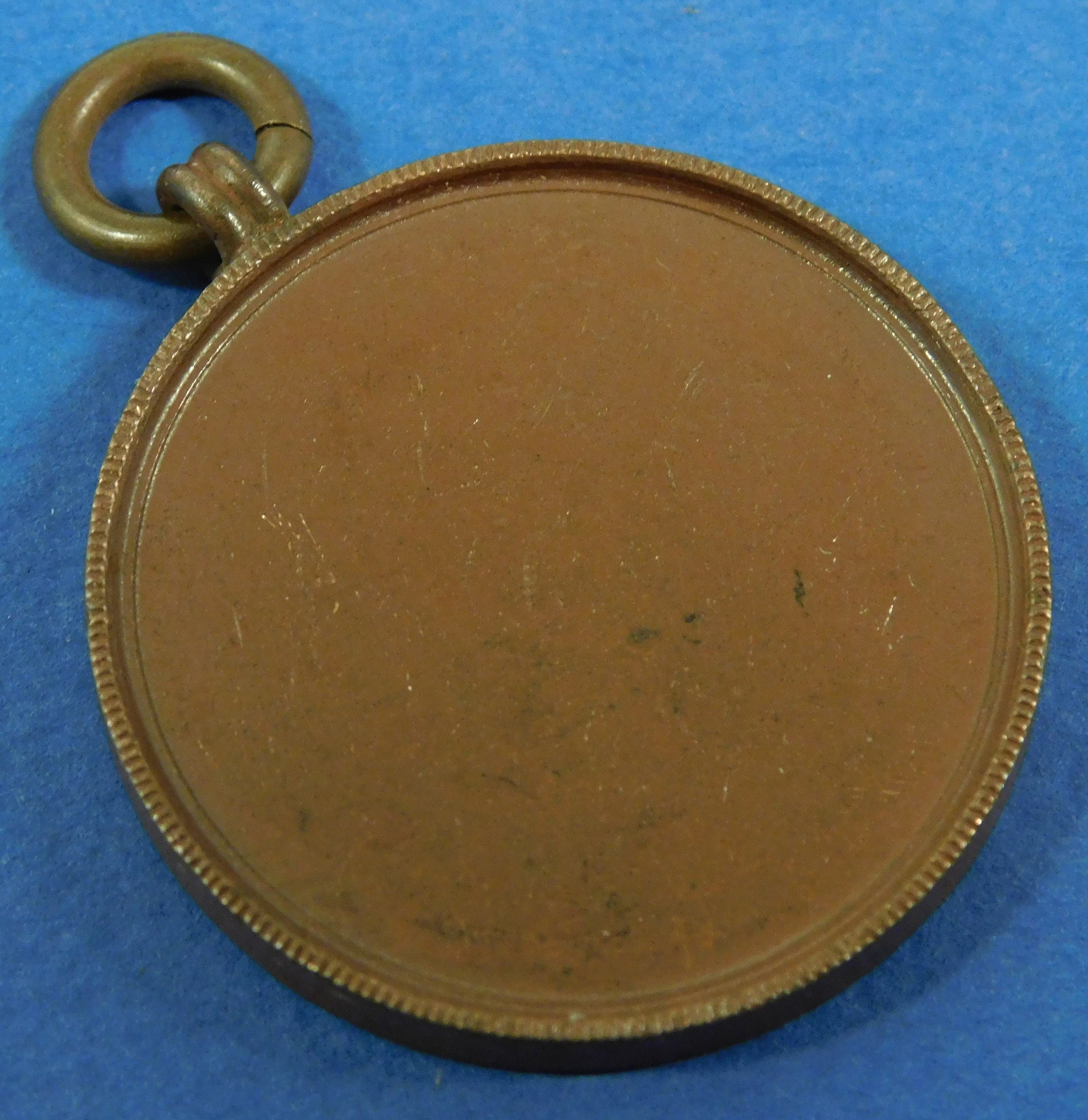 Genuine Antique Edwardian Period Bronze Prize Award Pocket Watch Chain ...
