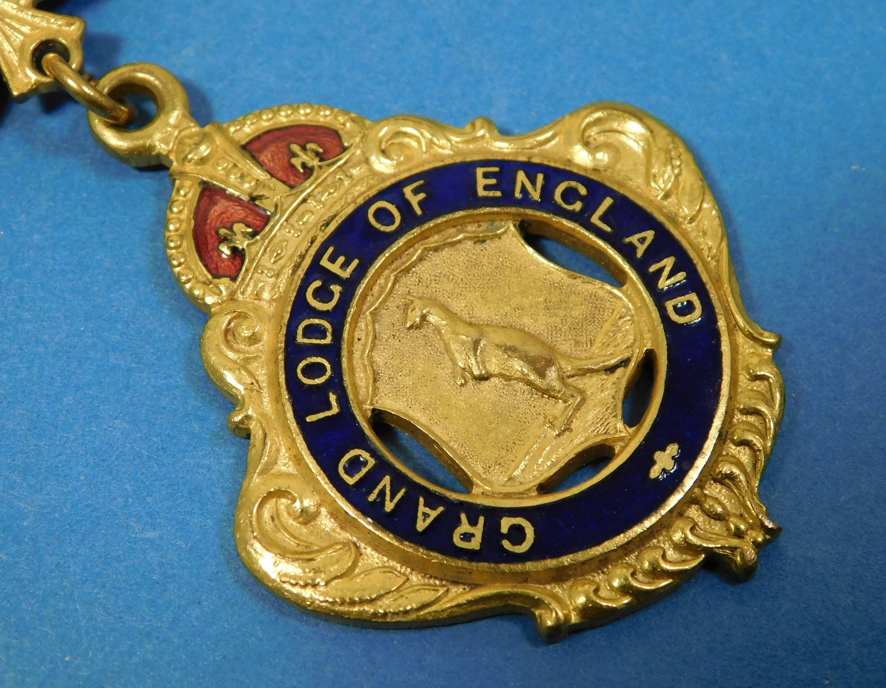 Vintage RAOB Buffaloes Gilt Metal Enamel Jewel Medal 1948 - Etsy UK