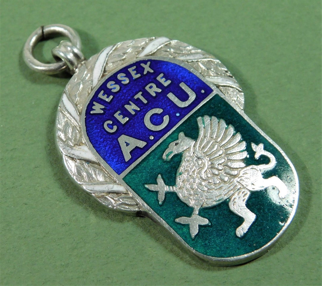 Vintage Wessex Auto Cycle Union Silver & Enamel Prize Fob - Etsy UK