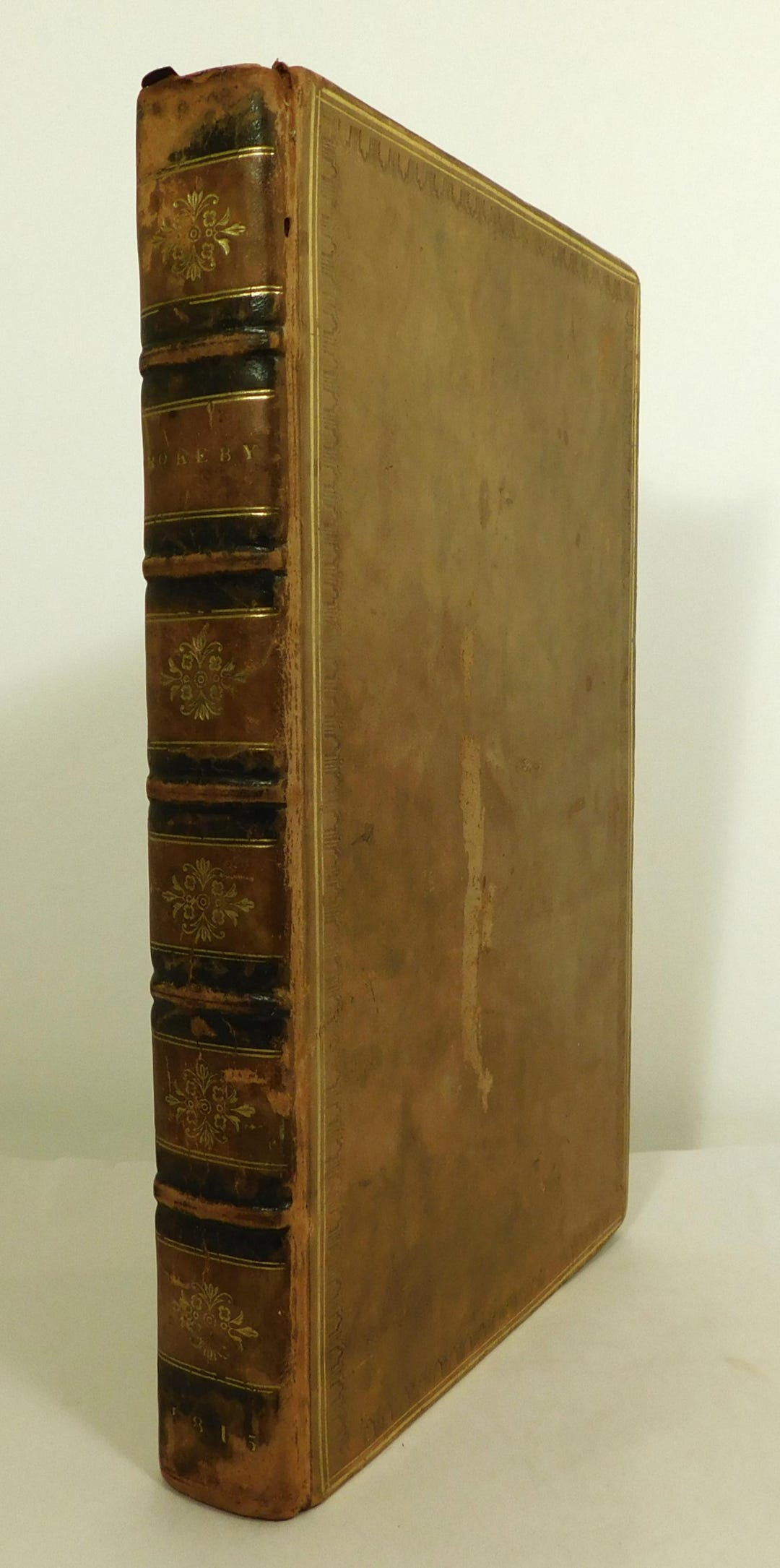 Leather Poetry Book Walter Scott Rokeby A Poem 6th Edition Antique 1815 ...