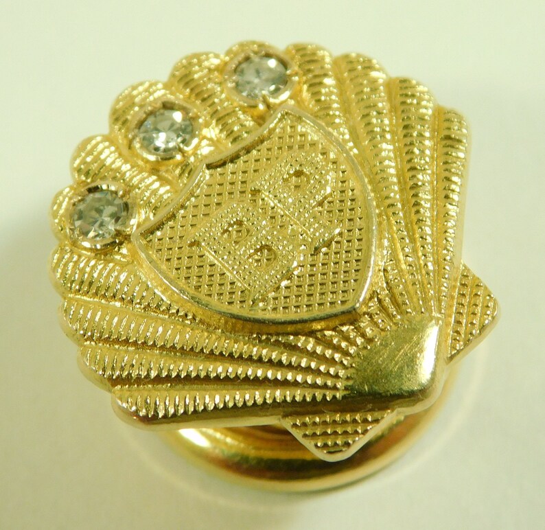 Vintage 9ct Gold & Diamond Set BP British Petroleum Long - Etsy UK