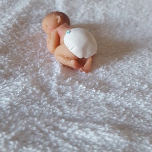 Handmade Polymer Clay Fimo Baby Boy Cake Topper Baby Shower - Etsy UK