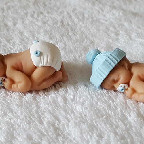 Handmade Ooak Baby Polymer Clay Bauble Baby Shower | Etsy