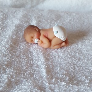 Handmade Polymer Clay Fimo Baby Boy Cake Topper Baby Shower - Etsy UK