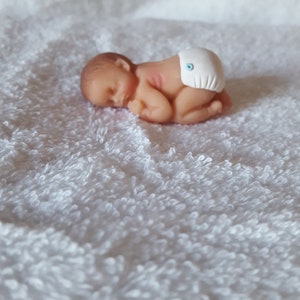 Handmade Polymer Clay Fimo Baby Boy Cake Topper Baby Shower - Etsy UK