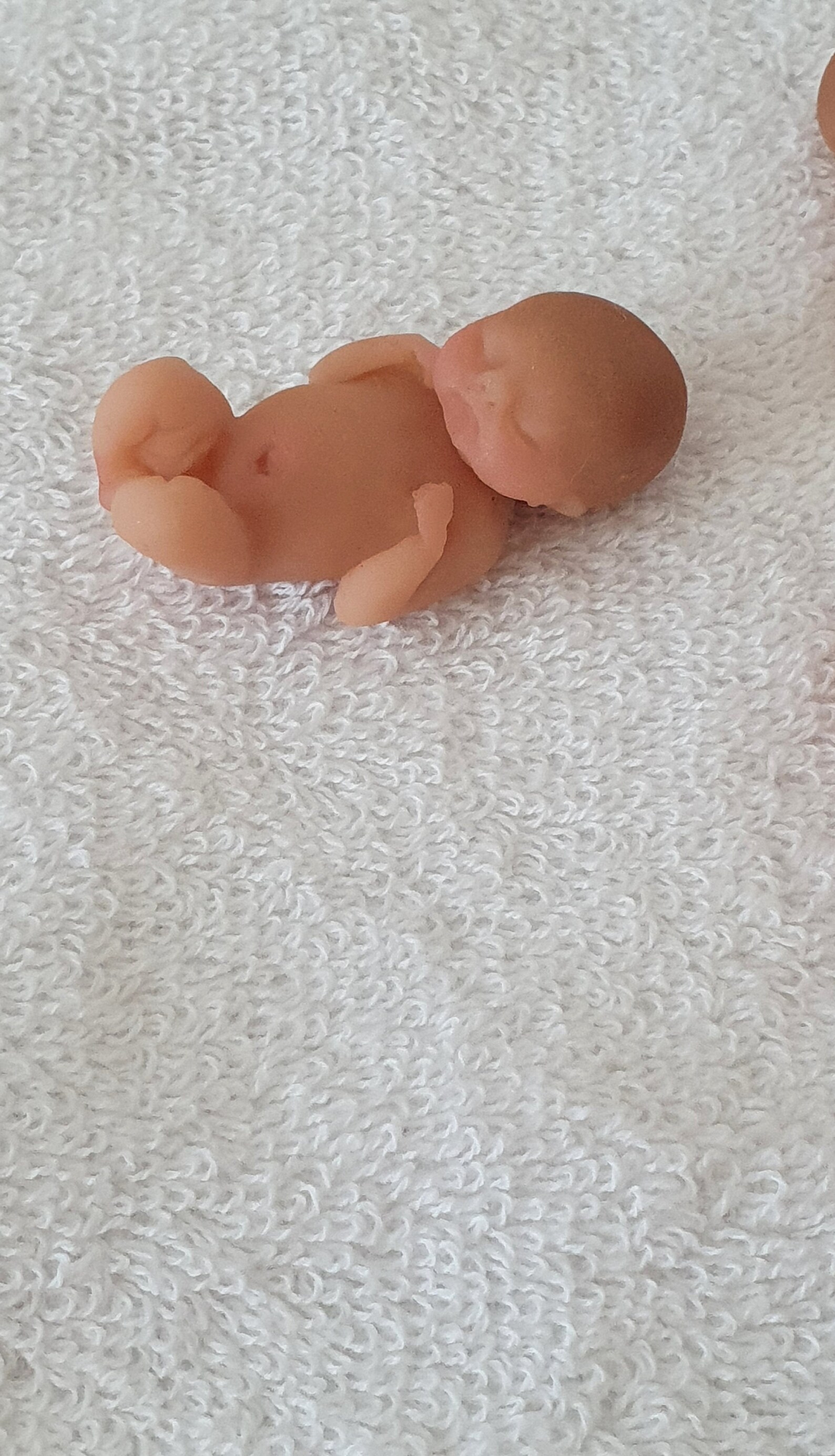 Handmade Ooak Polymer Fimo Clay Tiny Sleeping Baby, Dolls House - Etsy