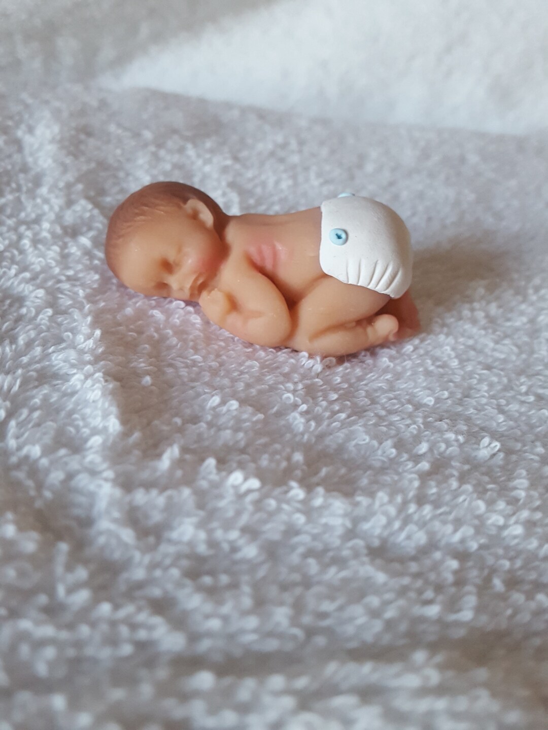 Handmade Polymer Clay Fimo Baby Boy Cake Topper Baby Shower - Etsy UK