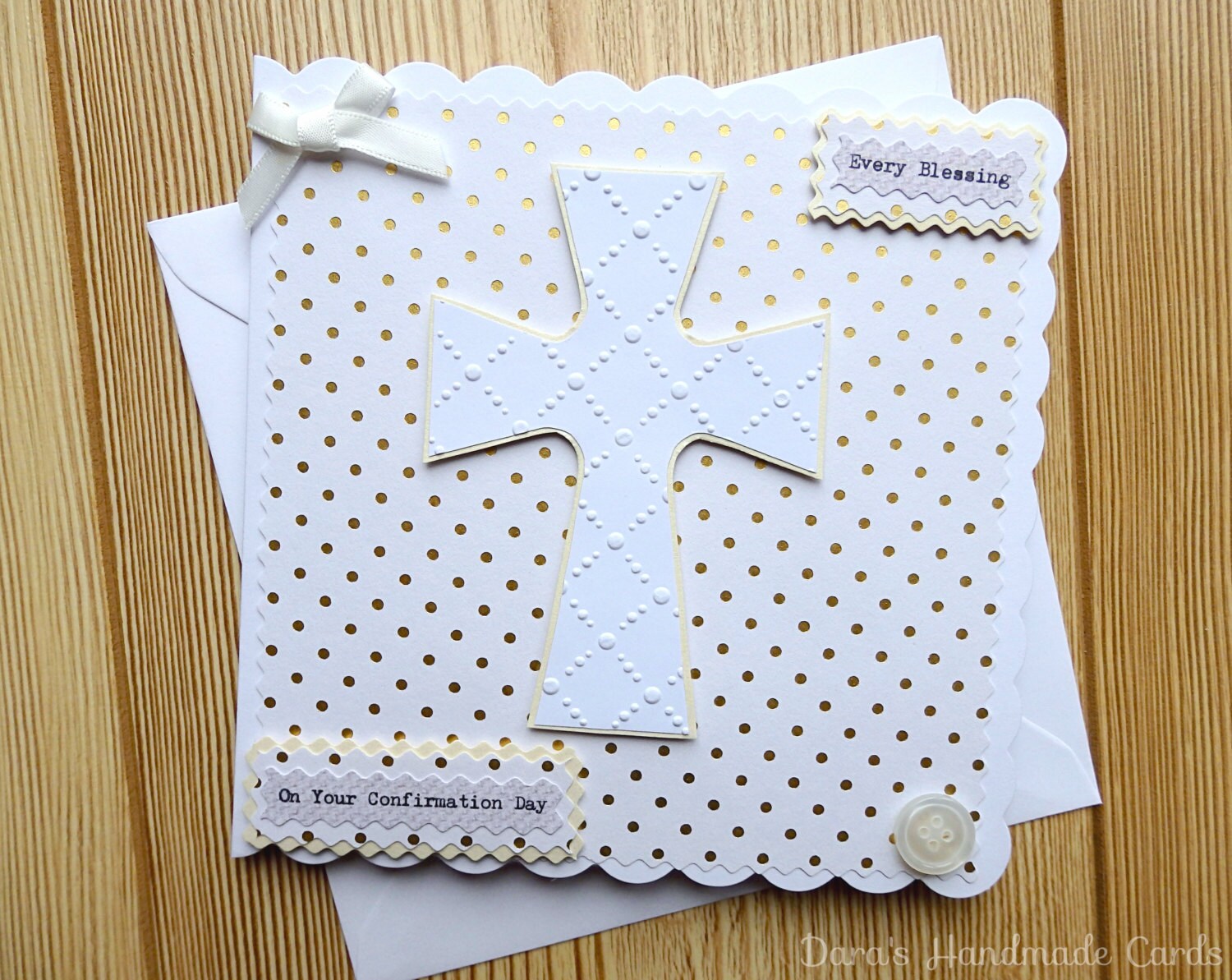 Homemade First Communion Cards