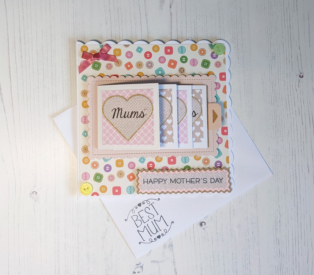 Handmade Mother's Day Flipbook Card Mum's Are Like - Etsy
