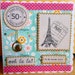 Handmade Paris Card, Personalised, for Any Occasion - Etsy
