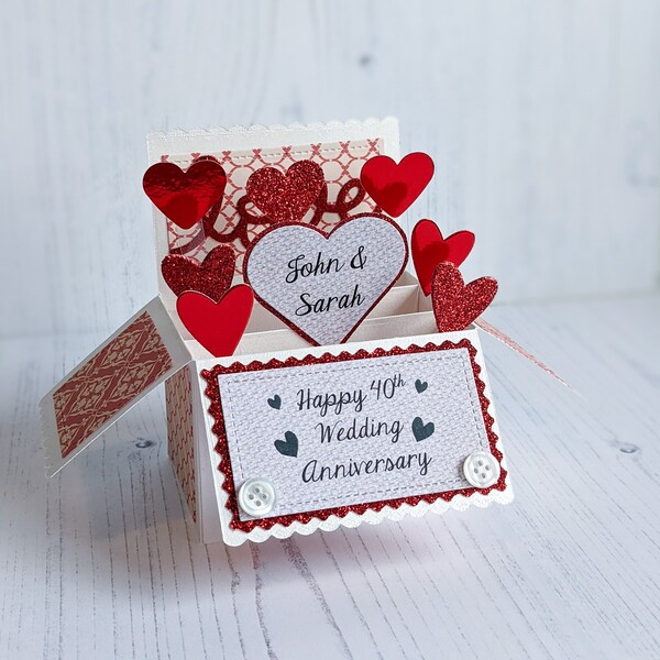 Pop up Box Card - Etsy UK