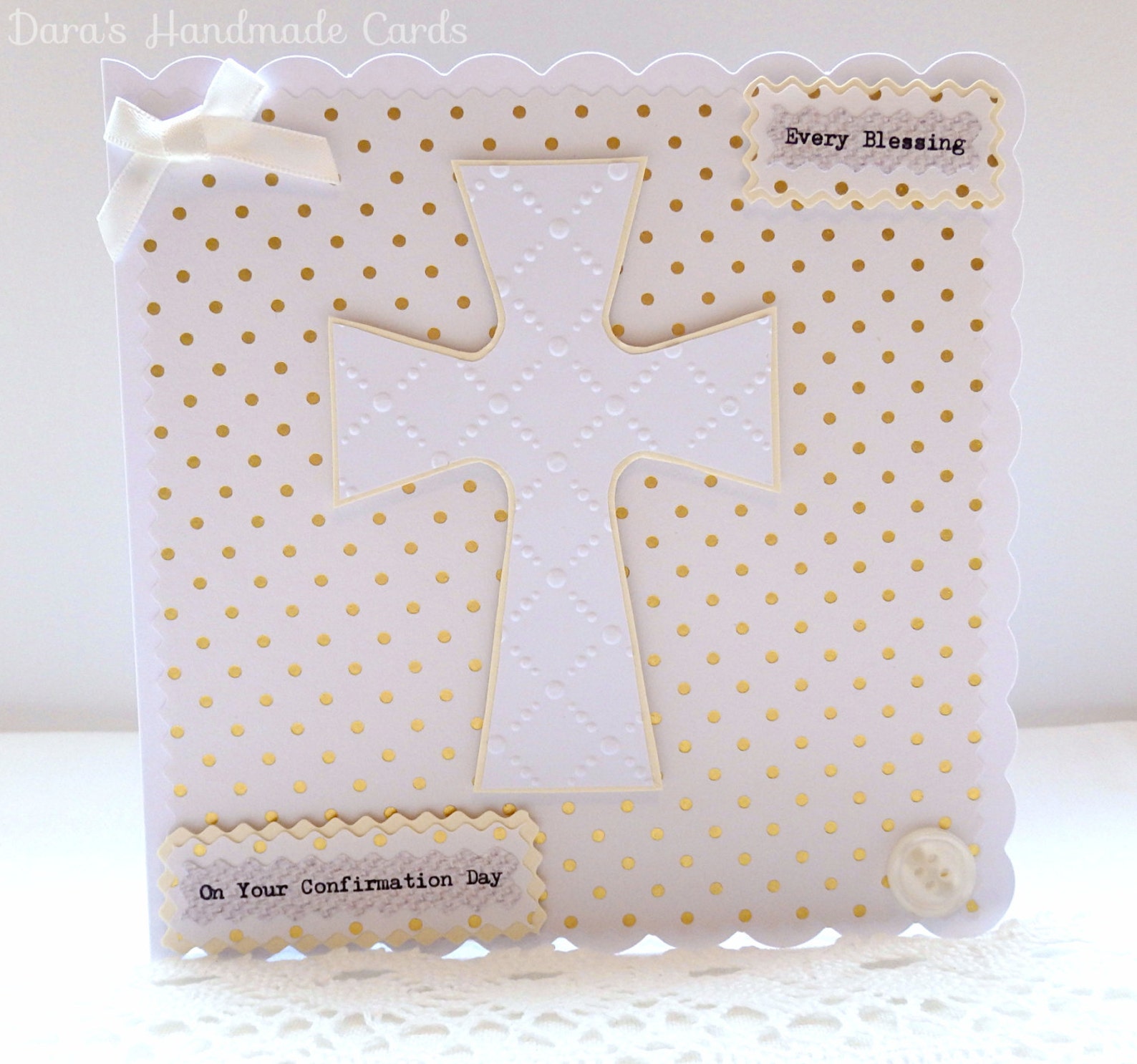 Handmade First Communion/confirmation Card Religious, Personalised, Boy & Girl - Etsy