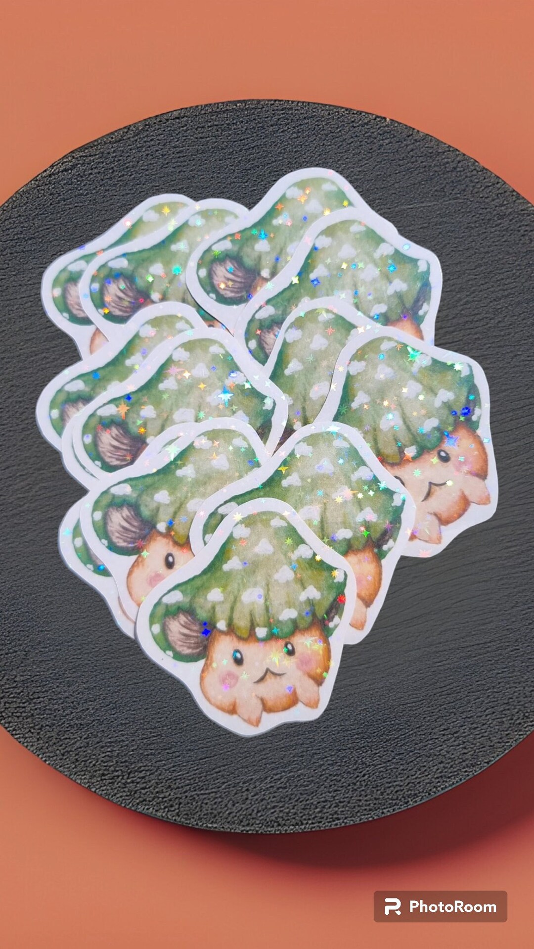 Sticker Shroomie Sticker Hand Cut Illustration Watercolour Planner ...