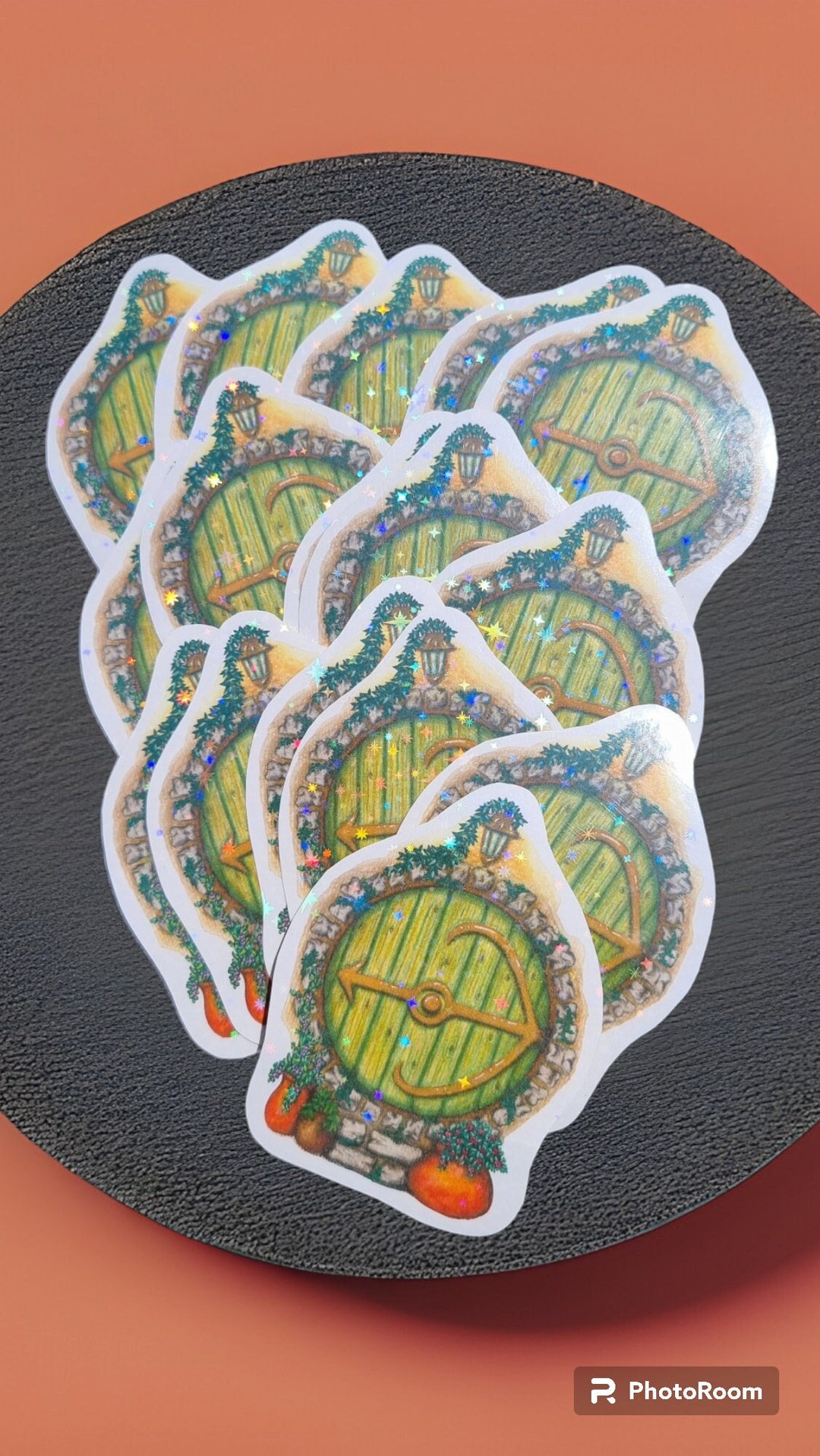 Sticker Fantasy Door Sticker Hand Cut Illustration - Etsy