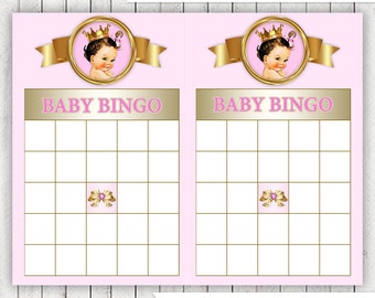 Princess Bingo | Etsy