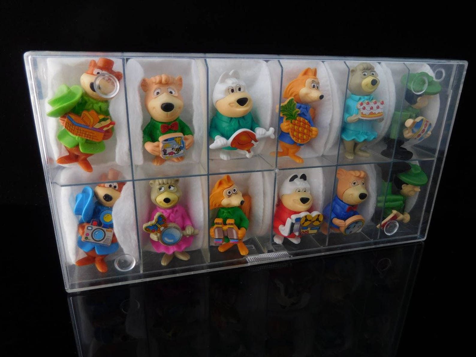 Vintage Toys, Collectible, Yogi Bear and His Friends, Fibber Fox ...