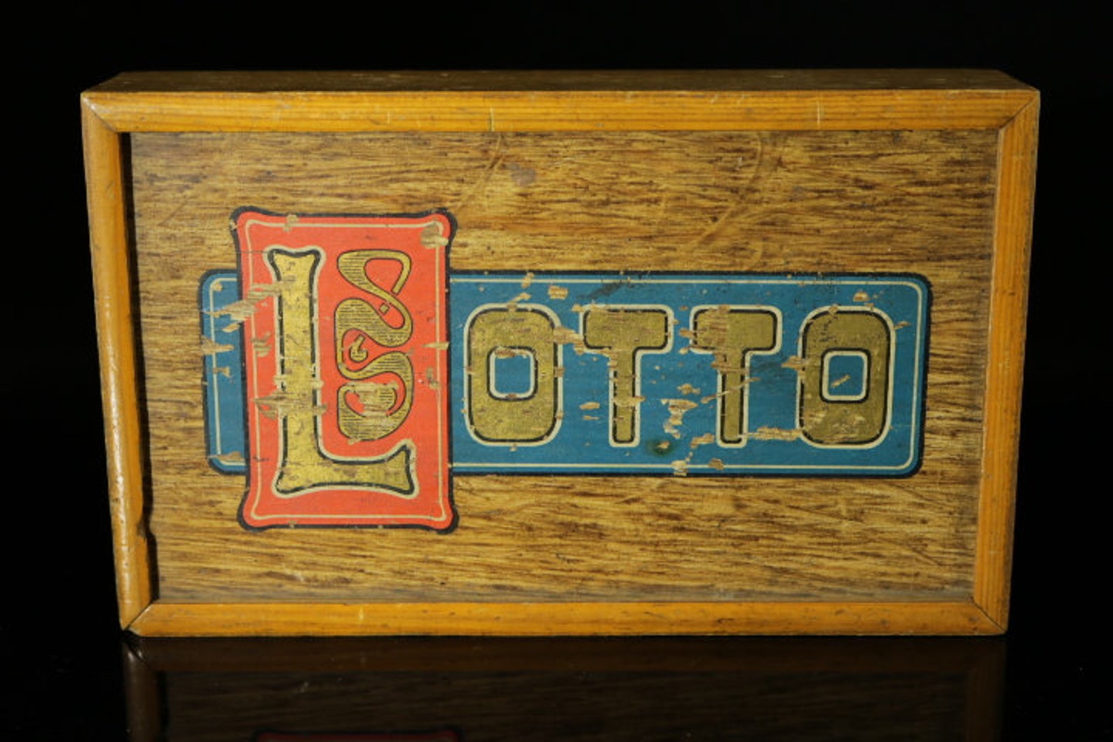 Antique LOTTO Table Game in Collectible Condition With 12 - Etsy