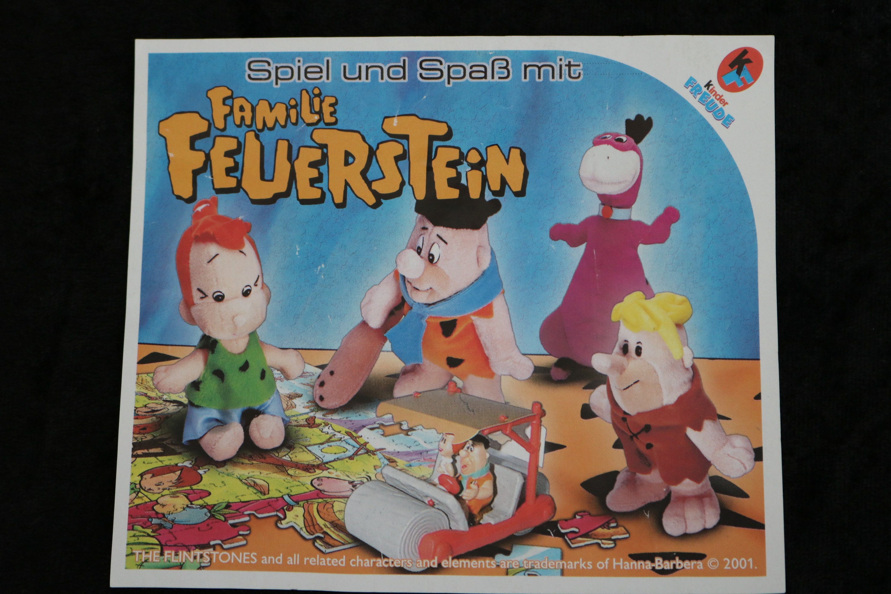 Vintage Toys Collectible Super Puzzle Family Flintstones | Etsy