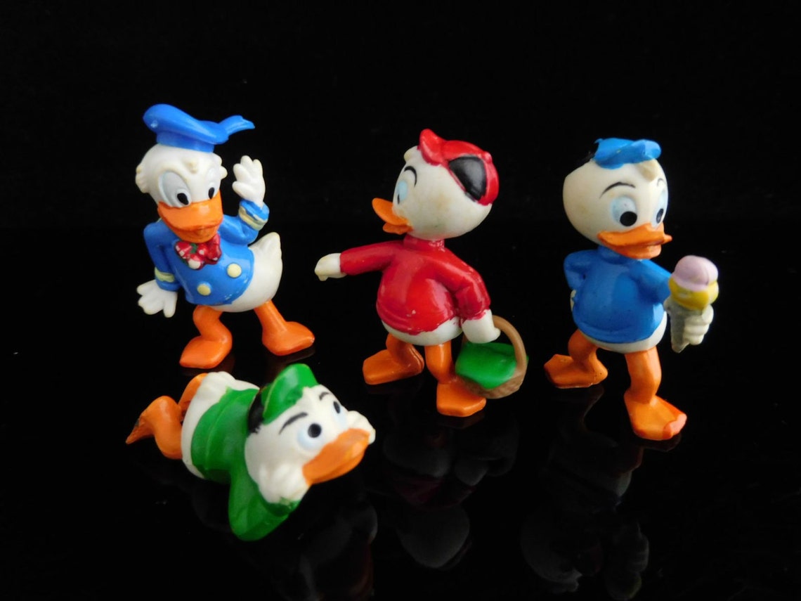Vintage Toys, Collectible, Scrooge Mcduck, Huey Dewey and Louie, Donald ...