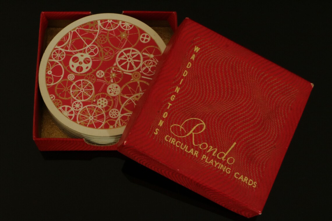 Table Game, Collectible, Vintage John Waddingtons Rondo Circular ...
