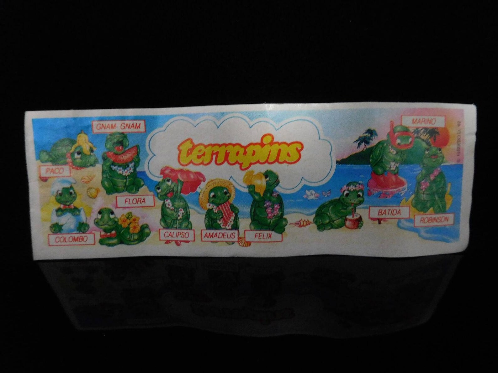 Vintage Toys, Collectible, TERRAPINS 1992, Garden Turtles, Complete ...