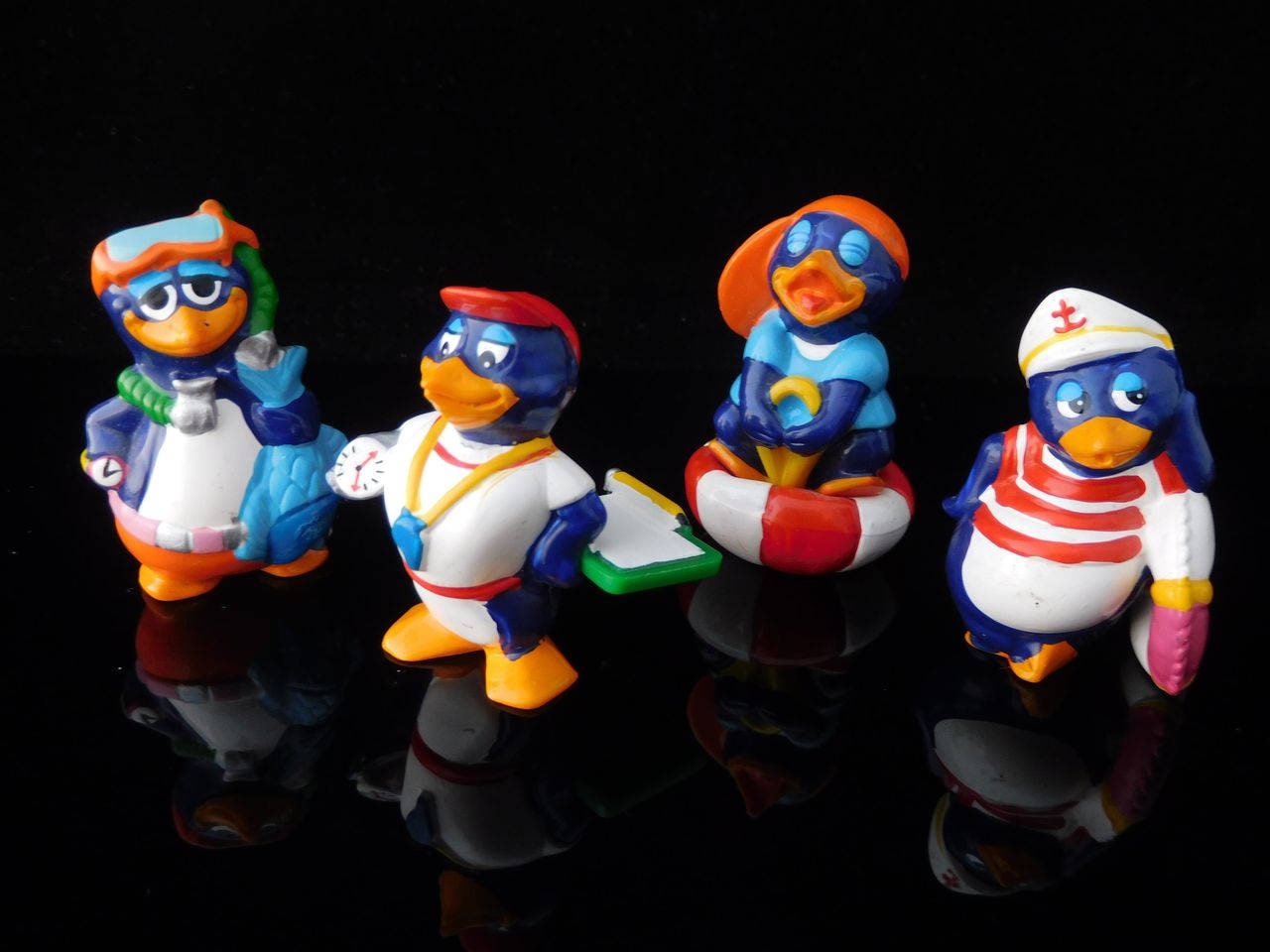 Vintage Toys, Collectible, Penguins at the Beach, Complete Series ...