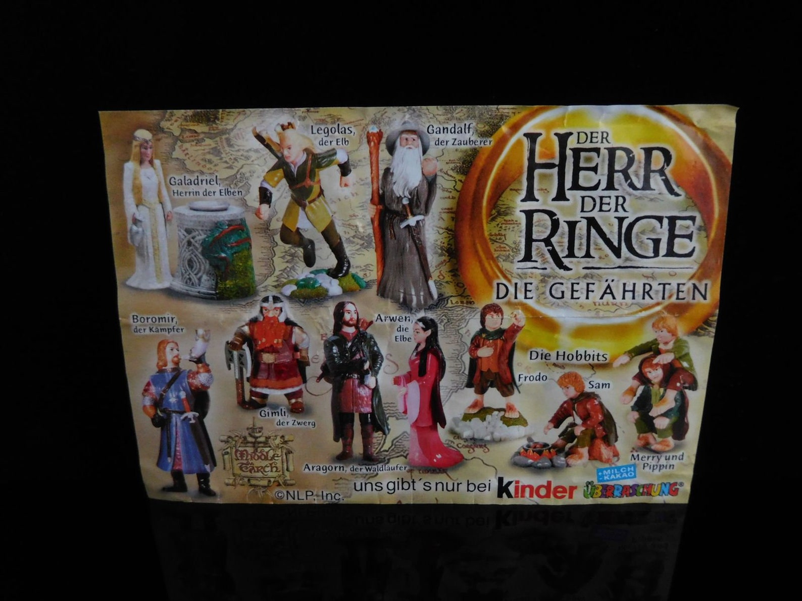 Vintage Toys Collectible the Lord of the Rings Set I II and - Etsy