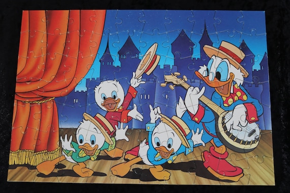 Table Game Collectible Disney Puzzle Duck Tales Puzzle - Etsy