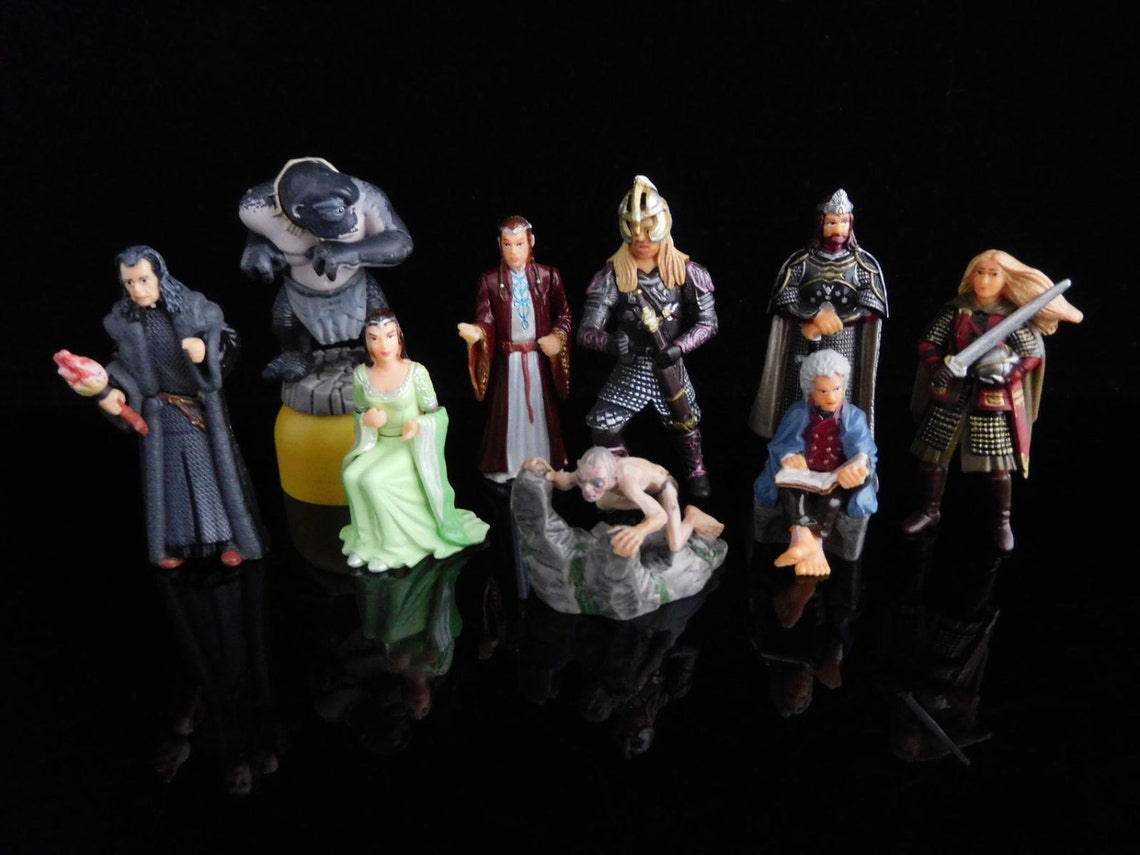 Vintage Toys Collectible the Lord of the Rings SET III the | Etsy