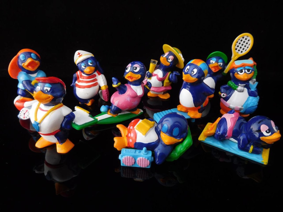 Vintage Toys, Collectible, Penguins at the Beach, Complete Series ...