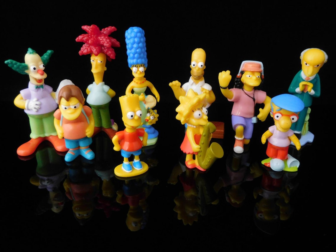 Vintage Toys Collectible Die Simpsons Complete Series - Etsy