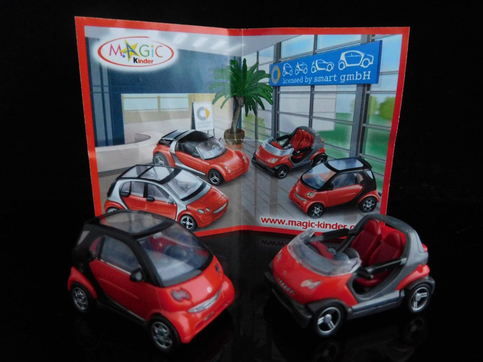 Vintage Toys Collectible SMART Car Set of 4 Miniature SMART | Etsy