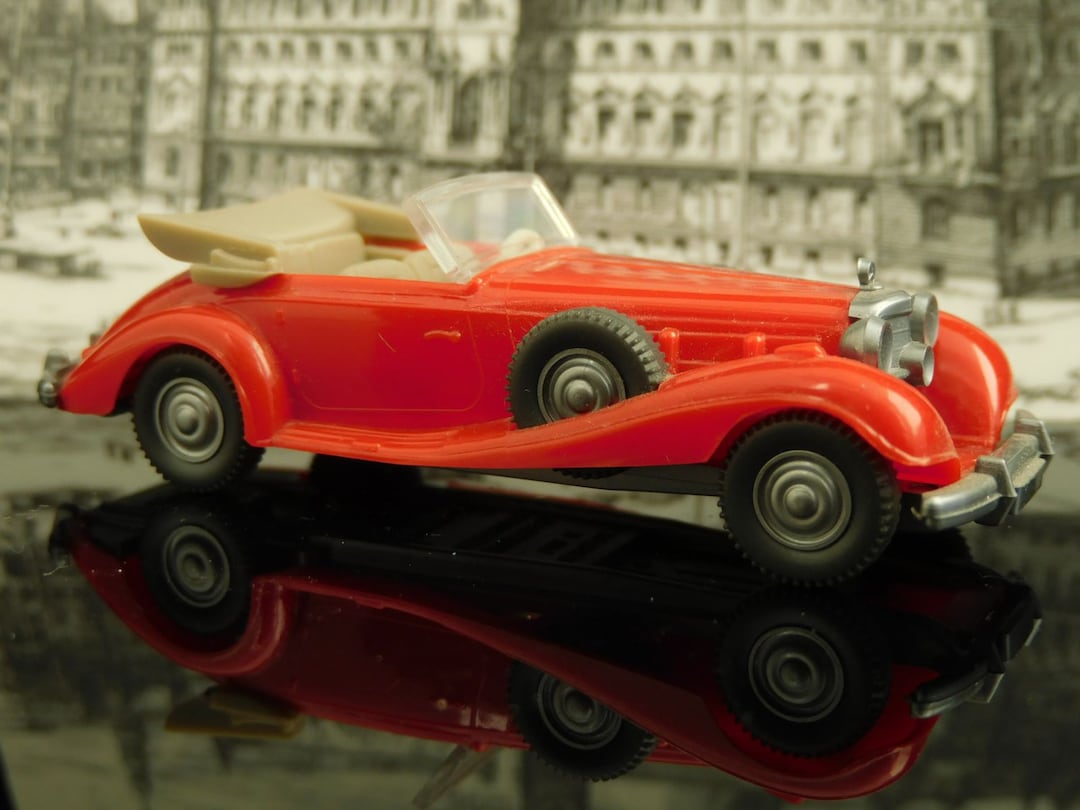 Vintage Toys, Collectible, Miniature Wiking Car, H0, Mercedes 540K, Old ...