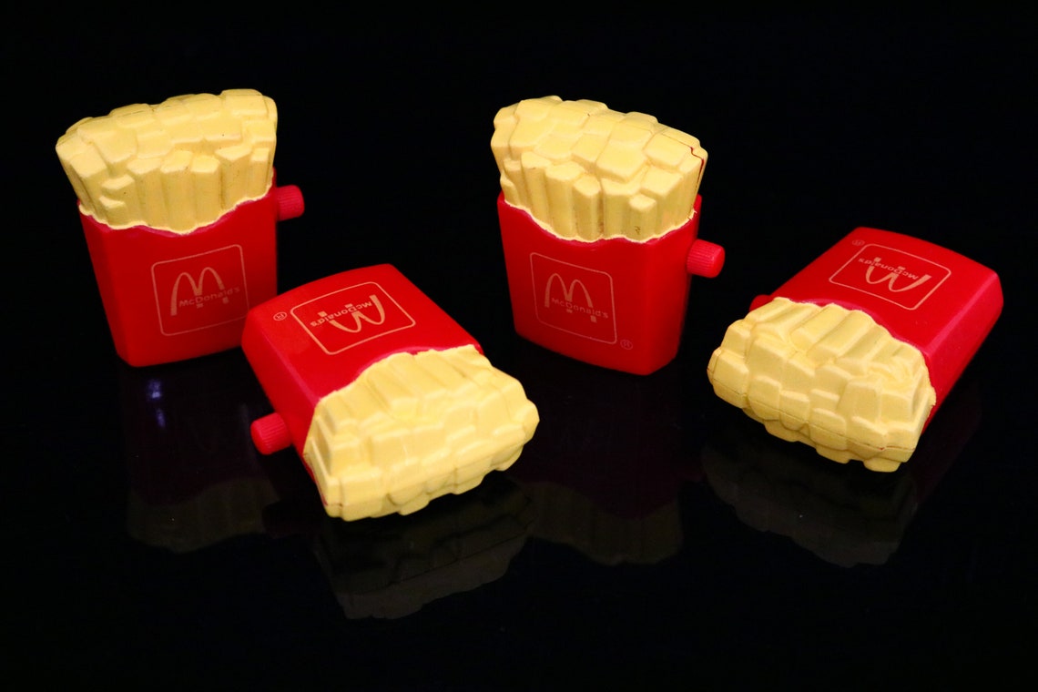 Mcdonald's Toys Collectible Fast Food Toys Potato Chips | Etsy