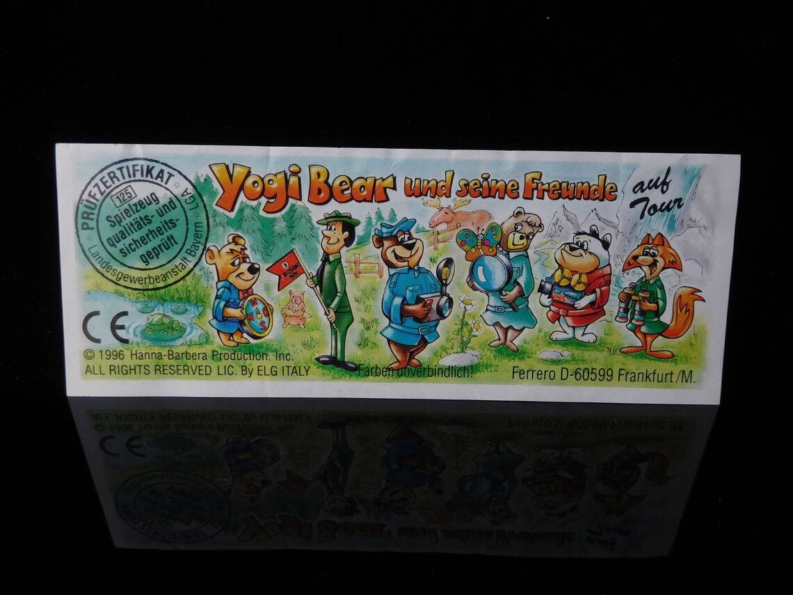 Vintage Toys, Collectible, Yogi Bear and His Friends, Fibber Fox ...