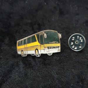 Rare Promotion Pin, SETRA Bus, Vintage Motor Car Gift, Steel and Enamel ...