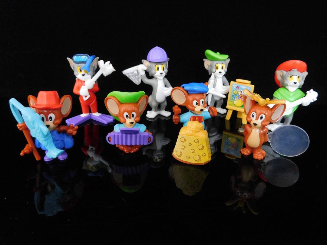 Vintage Toys, Collectible, Tom and Jerry 1998, Complete Series of 8 ...