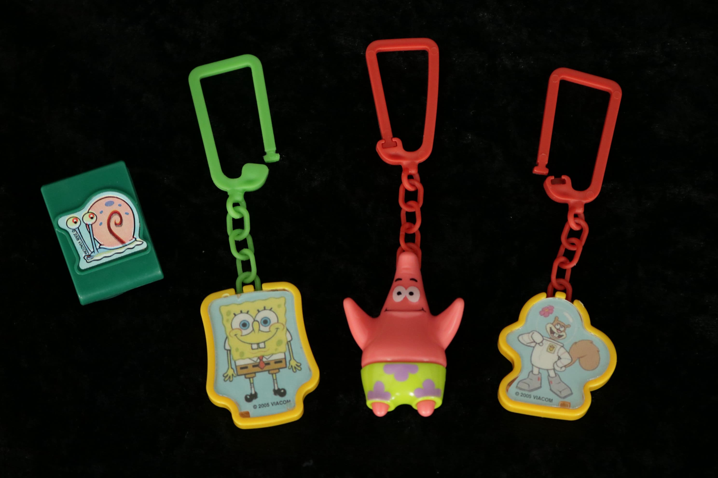 Vintage Toys Collectible Spongebob Birthday Party Key Chain | Etsy