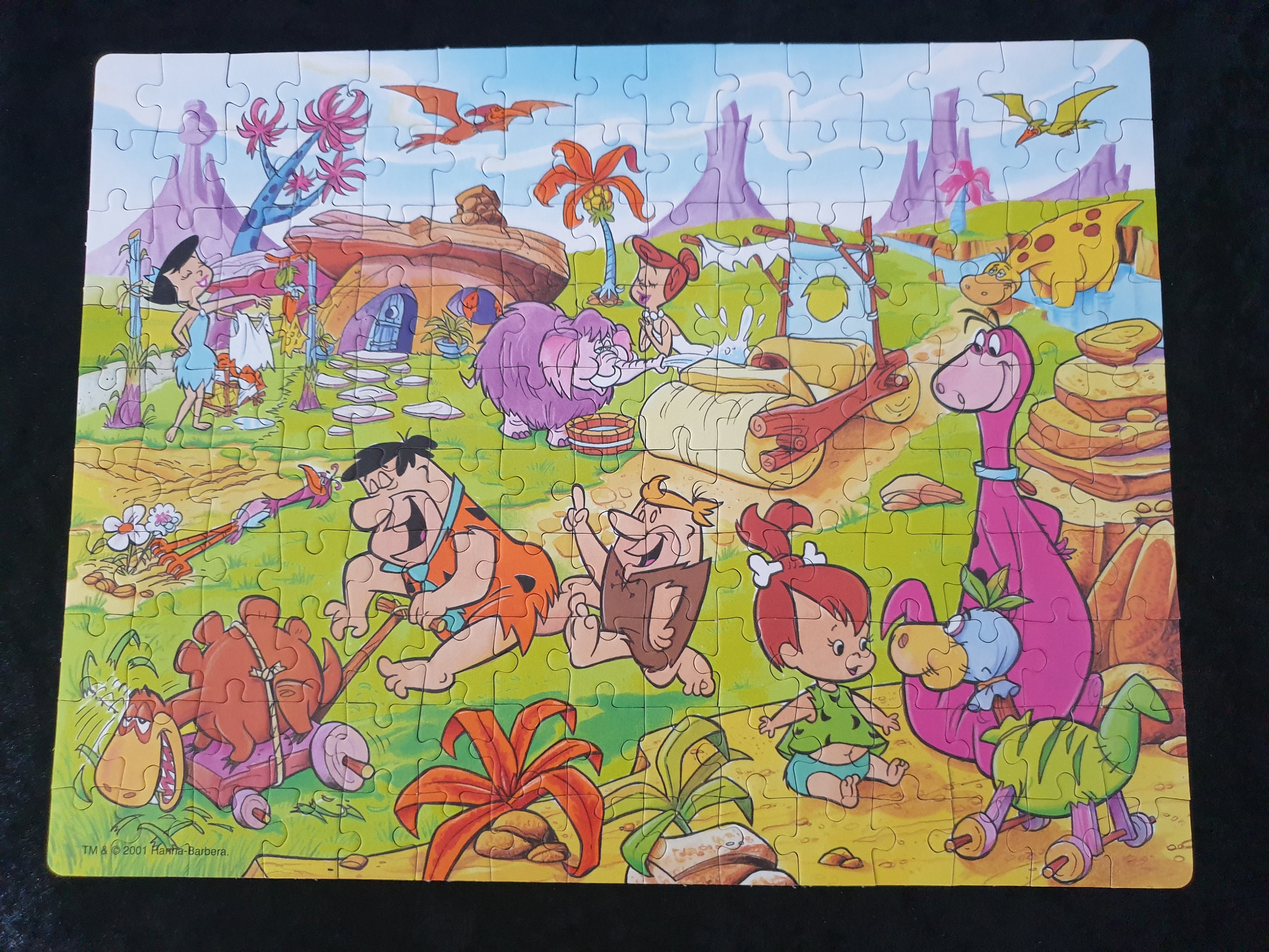 Vintage Toys, Collectible Super Puzzle Family Flintstones, Cool Family ...