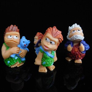 Vintage Toys, Collectible, the Ötzis, Stone Age Miniature, Stone Age ...