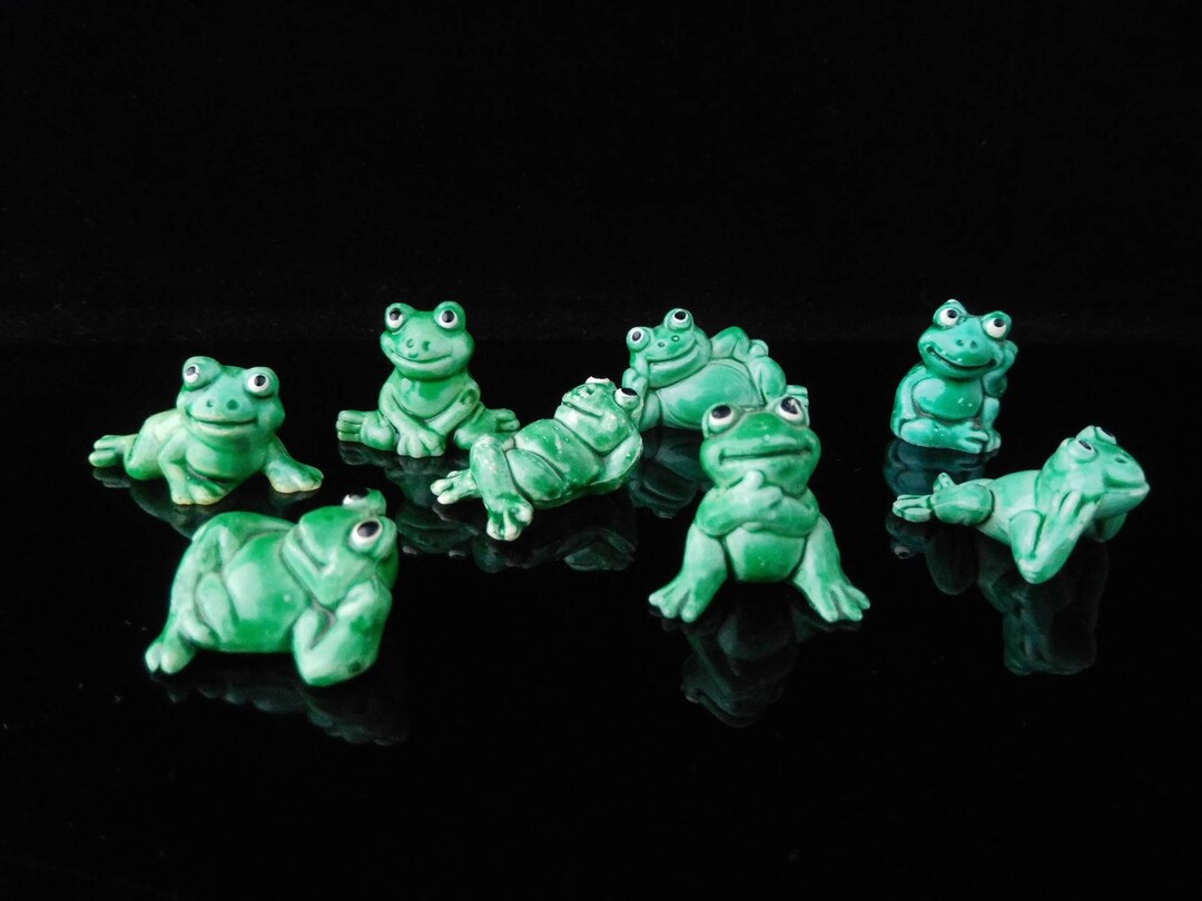 Vintage Toys, Collectible, Talisman, Happy Frogs, Garden Frogs, Weather ...