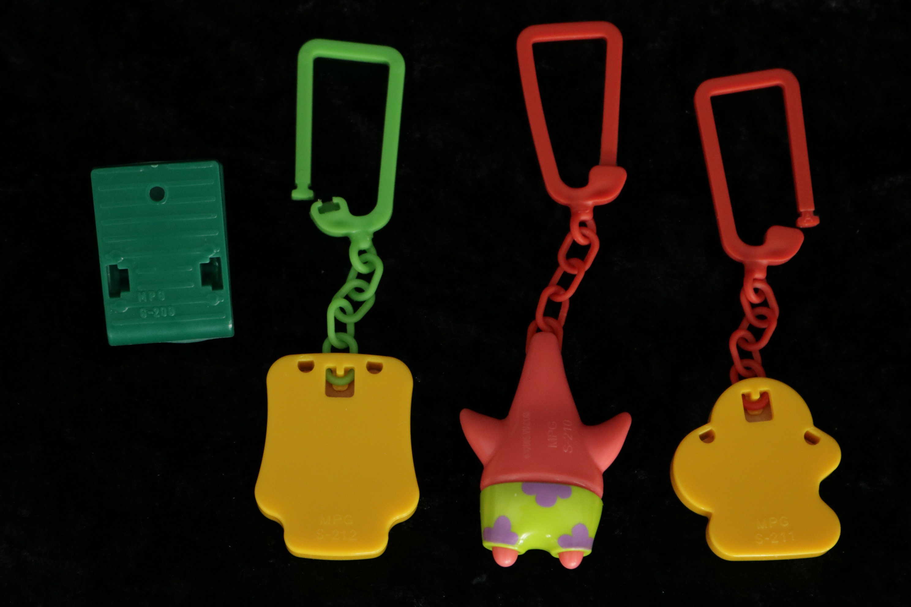 Vintage Toys Collectible Spongebob Birthday Party Key Chain | Etsy