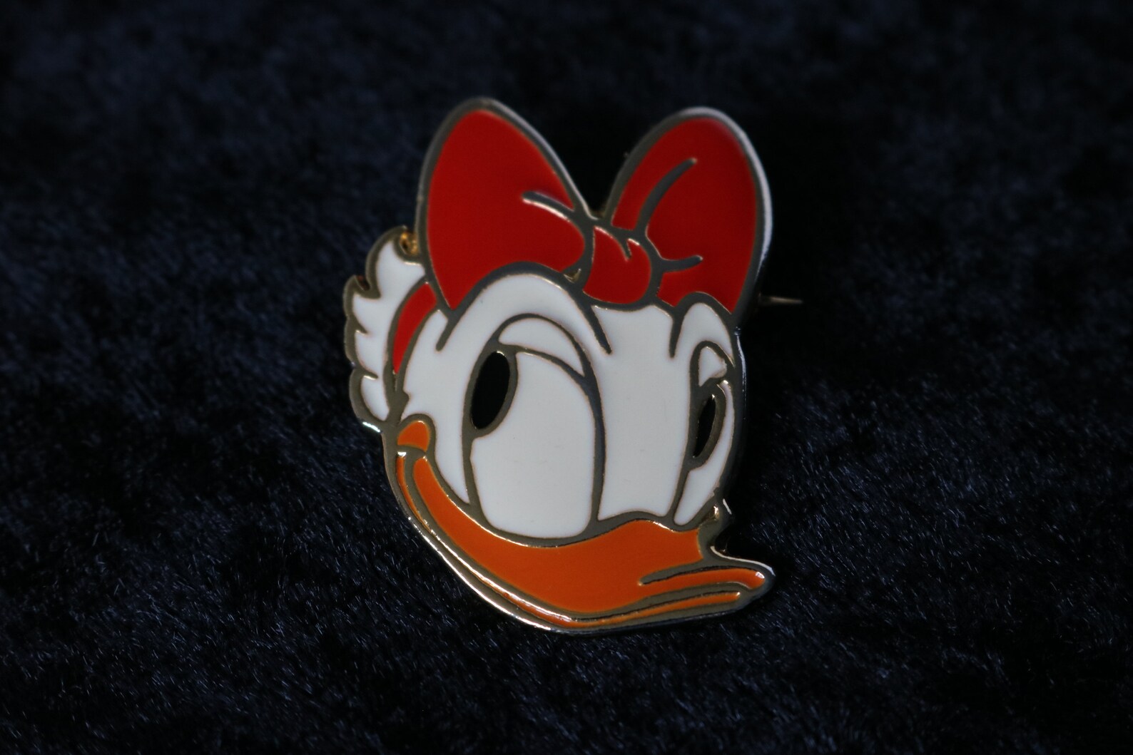 BIG Gold Plated Enamel Vintage Comic Pin Miniature Toys - Etsy