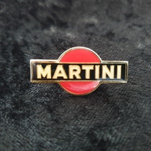 Vintage LOGO PIN, Promotion Badge, Miniature Toys, MARTINI, Cocktail ...