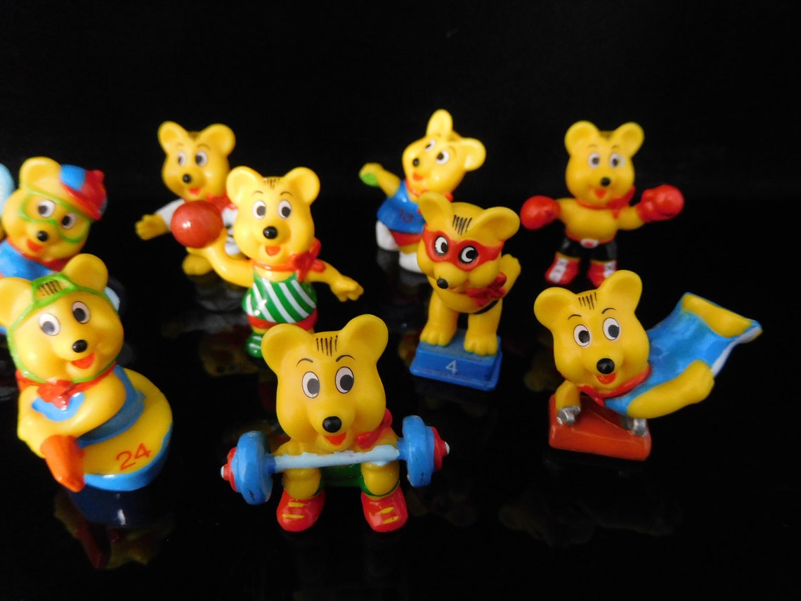Vintage HARIBO Bear Set Miniature Toys Promotion Figures - Etsy